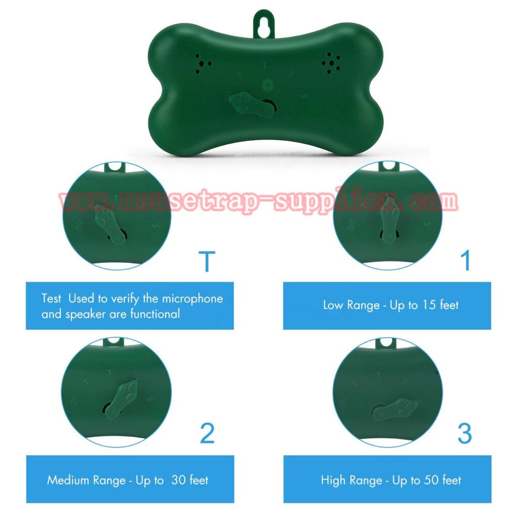 Outdoor Pet Control Dog Deterrent Ultrasonic Anti-Barking Device ...