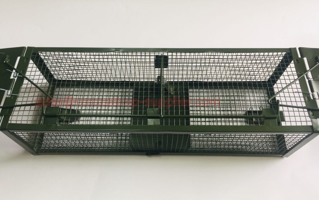 Humane Live Catch Metal Rat Bait station Rodent Mouse Trap Cage with ...