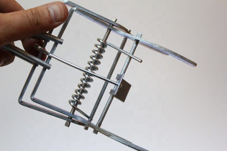 Metal Galvanization Scissors Clamp Mole Control Trap Mouse Rat ...