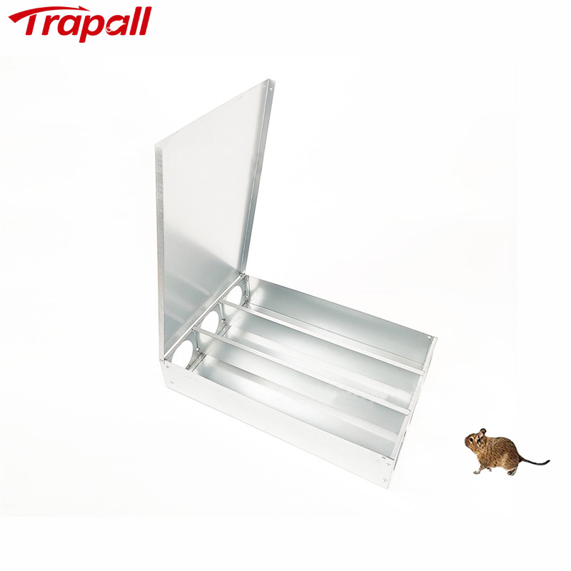 Humane Metal No Kill Mesh Rat Rodent Control Catcher Mouse Cage Trap ...