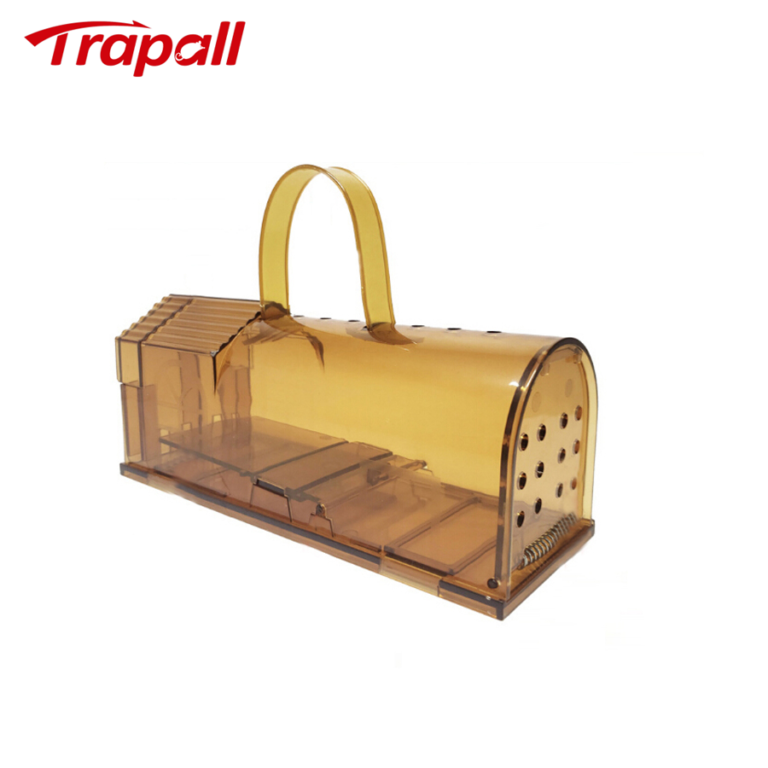 Reusable Pet Kids Safe Clear Plastic Rat Rodent Control Mouse Snap Trap ...