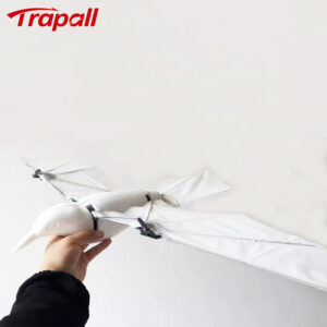 Outdoor Electronic Flying Peregrine Falcon Bird Deterrent Scarecrow ...