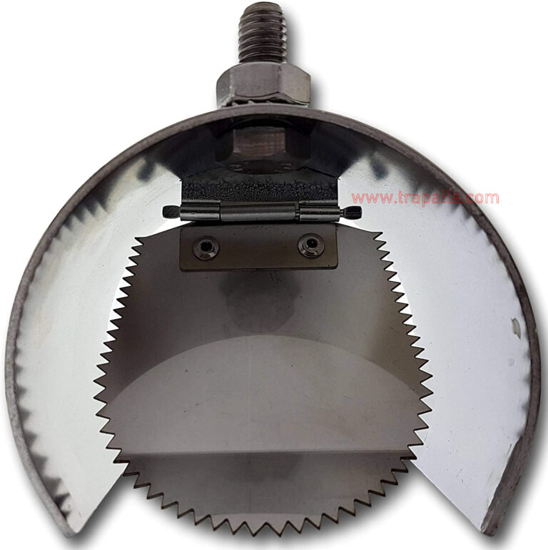 Indoor Home Rodent Flap Control Mouse Prevention Metal Rat Drain Guard ...