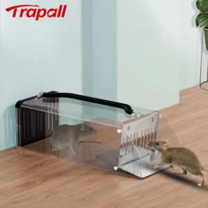 Multi-catch Wooden Rat Rodent Catcher Automatic Mouse Trap - Trapalls.com