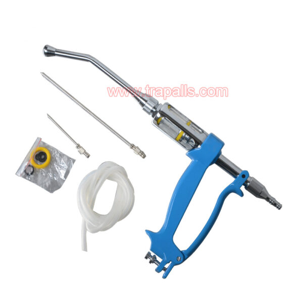 Metal Reusable Continuous Pest Control Small Animal Bait Gun Drug ...