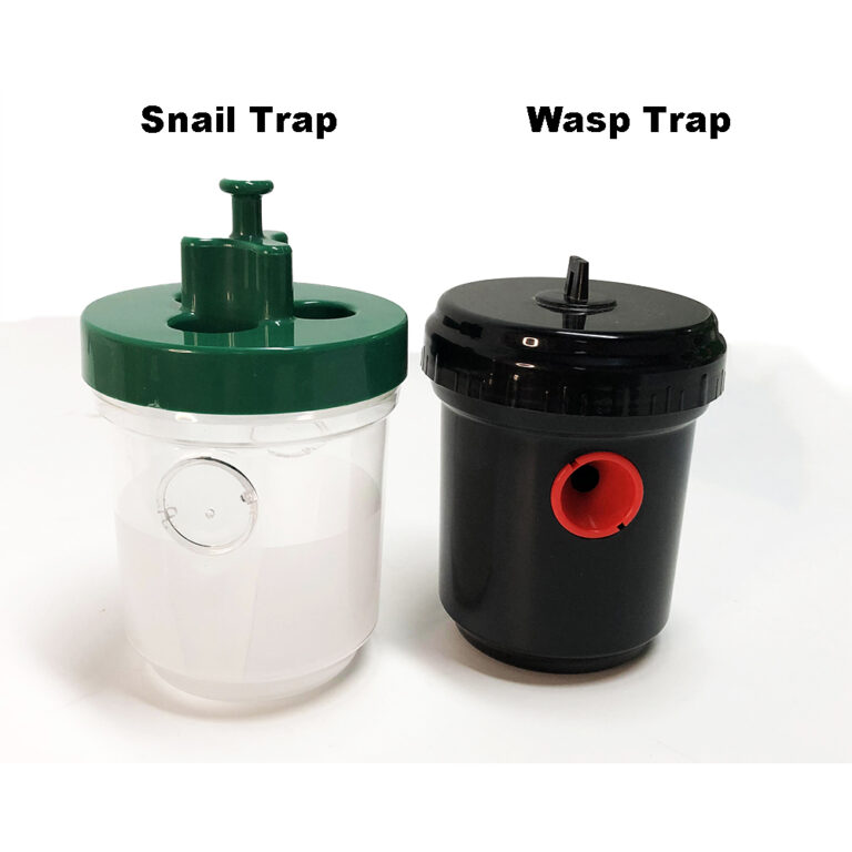 Plastic Outdoor Snail trap and Wasp Bucket Trap Set - Trapalls.com