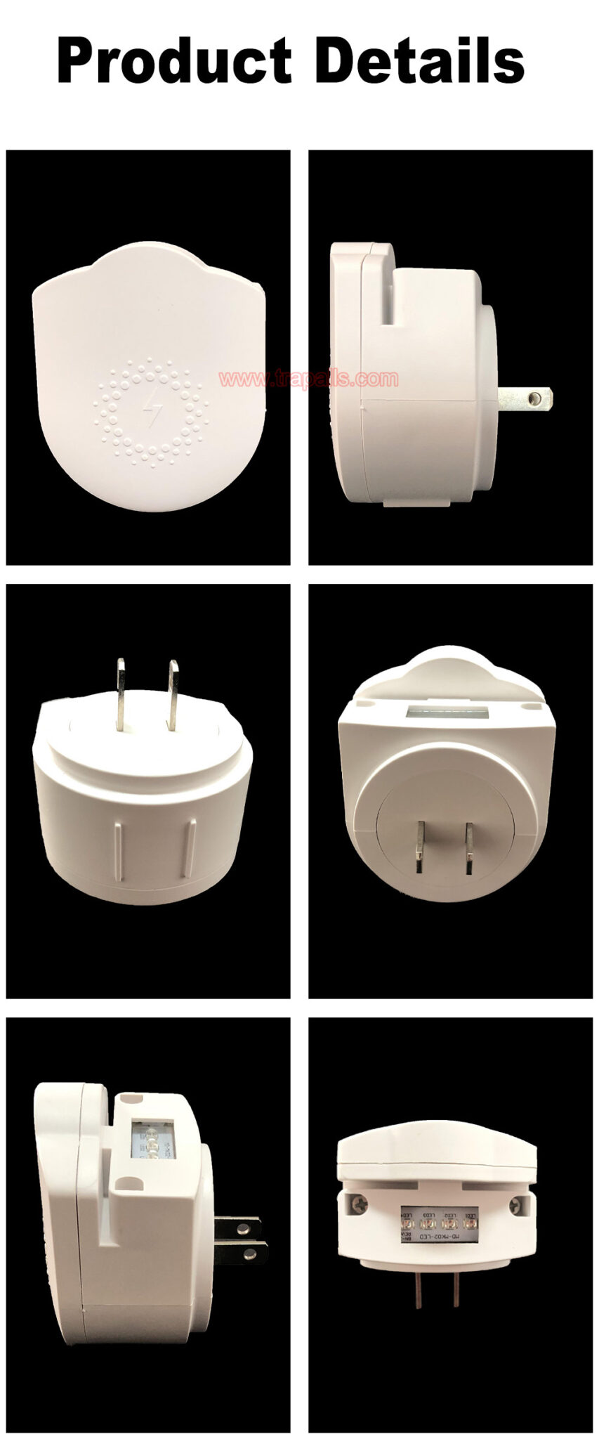 Indoor Plug in UV Light Sticky Glue Card Eco-friendly Insect Trap ...