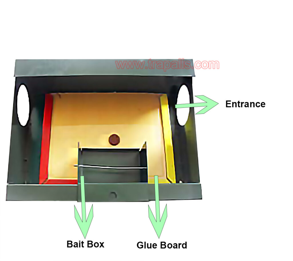 Metal Durable Multi-catch Mouse Catcher Rodent Trap Box Rat Bait ...