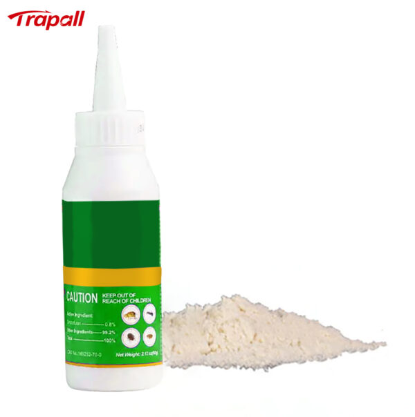 Indoor High Efficiency Pest Control Bed Bug Killer Powder - Trapalls.com
