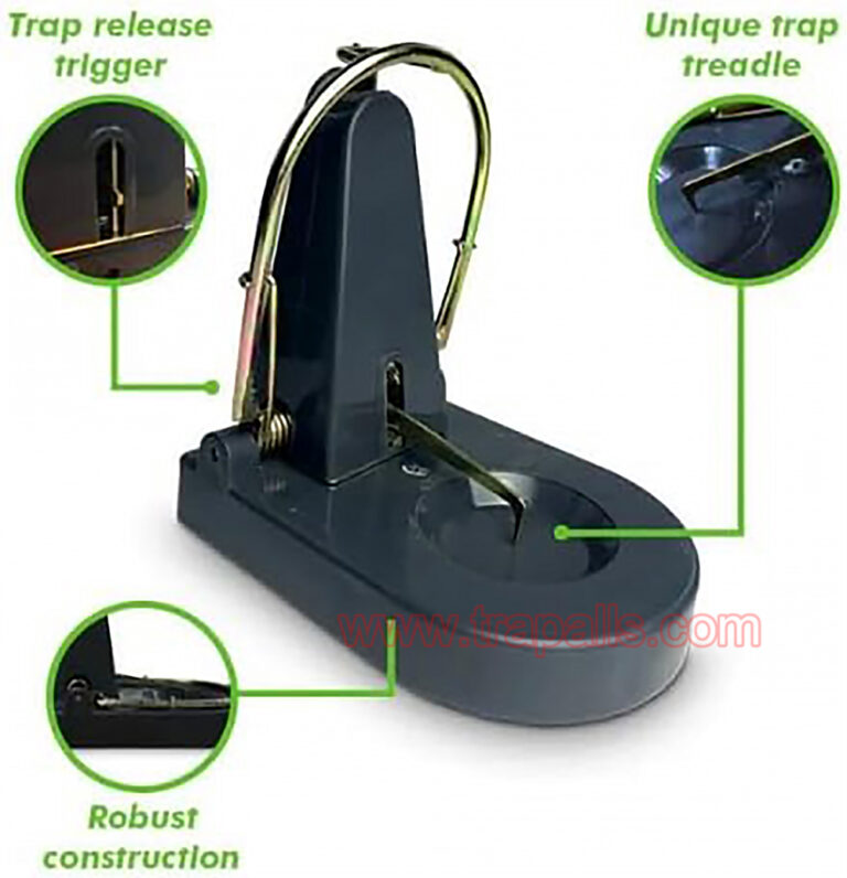 Outdoor Indoor Mouse Killer Reusable Sensitive Trigger Plastic Rat Snap ...